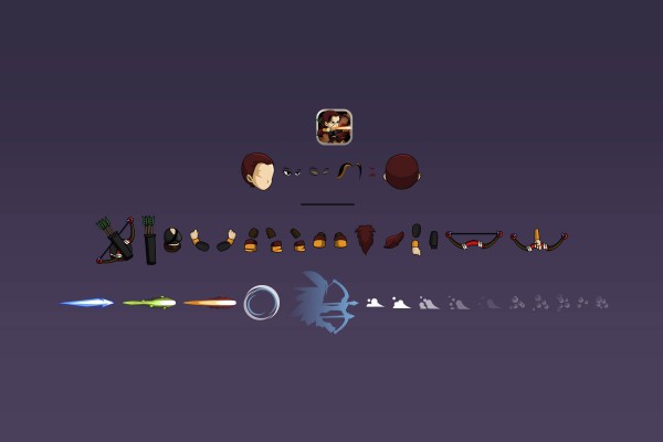 Woman Hero Game Character Sprite - CraftPix.net