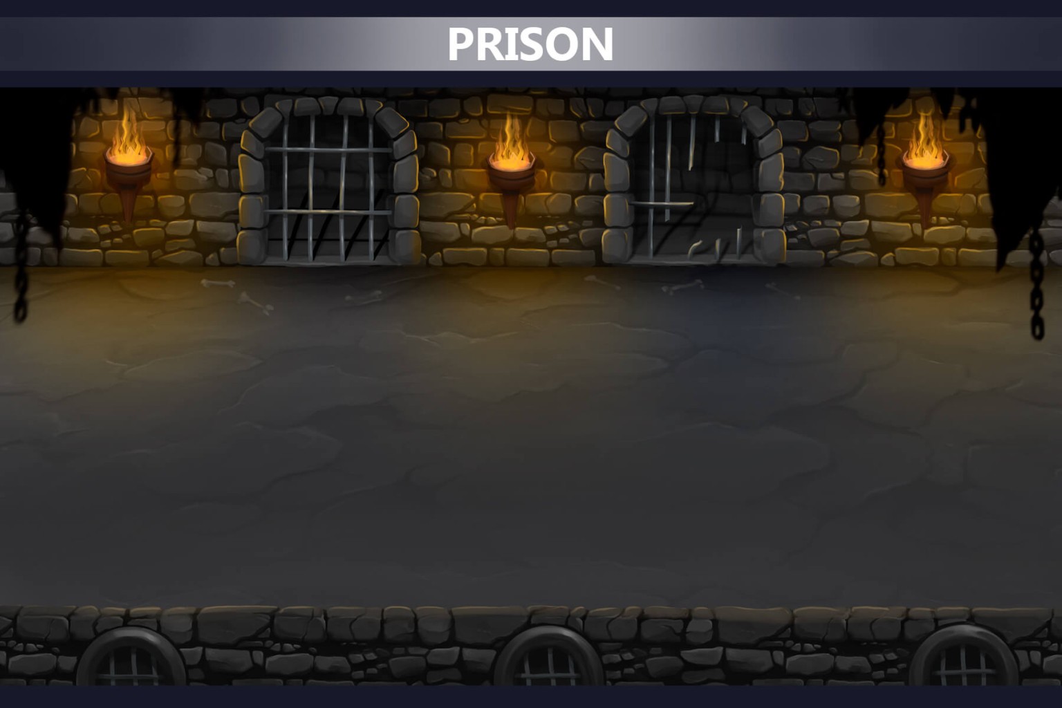 Castle Horizontal Battle Backgrounds - CraftPix.net