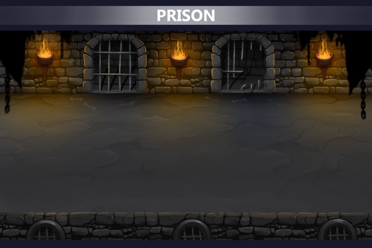Castle Horizontal Battle Backgrounds - CraftPix.net