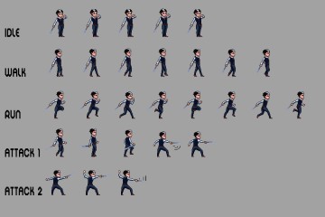 Free Vampire Pixel Art Sprite Sheets Download - CraftPix.net