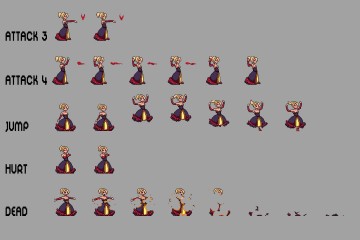 Free Vampire Pixel Art Sprite Sheets Download - CraftPix.net