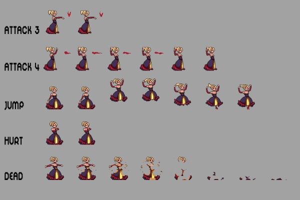 Free Vampire Pixel Art Sprite Sheets Download - CraftPix.net