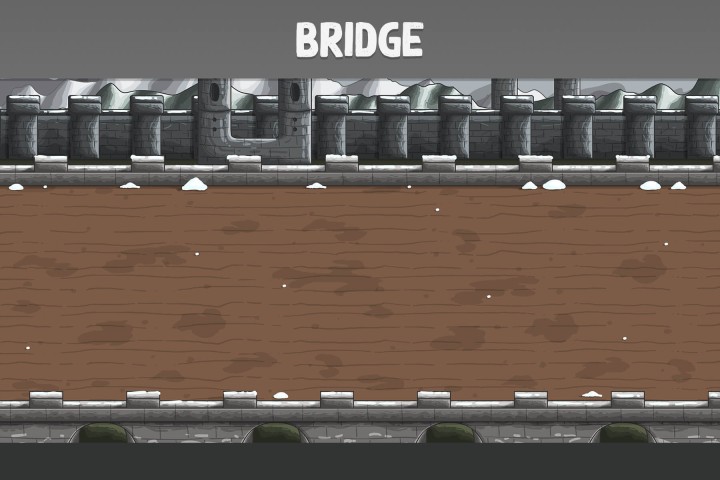 Game Battle Backgrounds with Bridges - CraftPix.net
