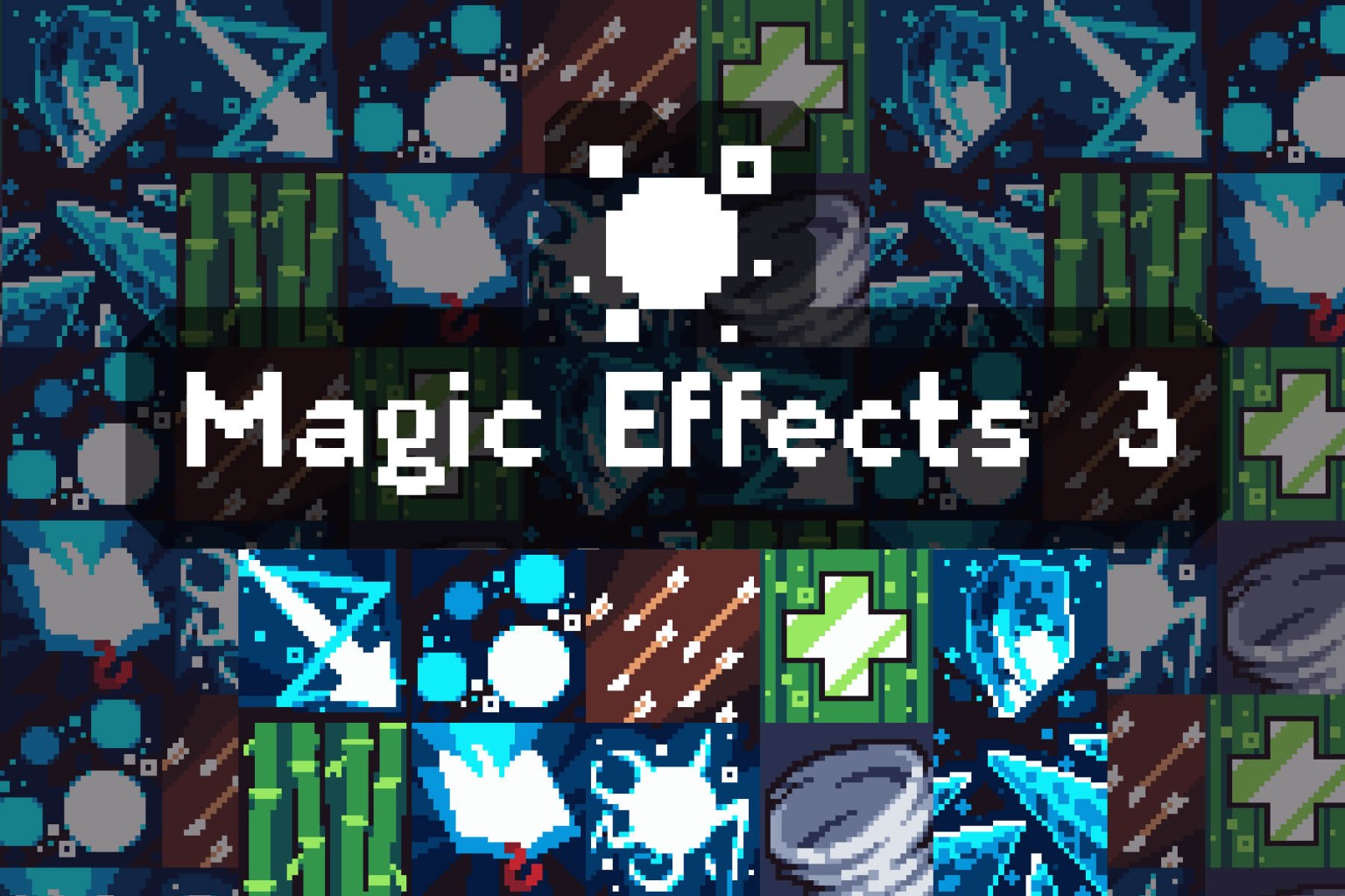 Water Effects Pixel Art Set Download - CraftPix.net