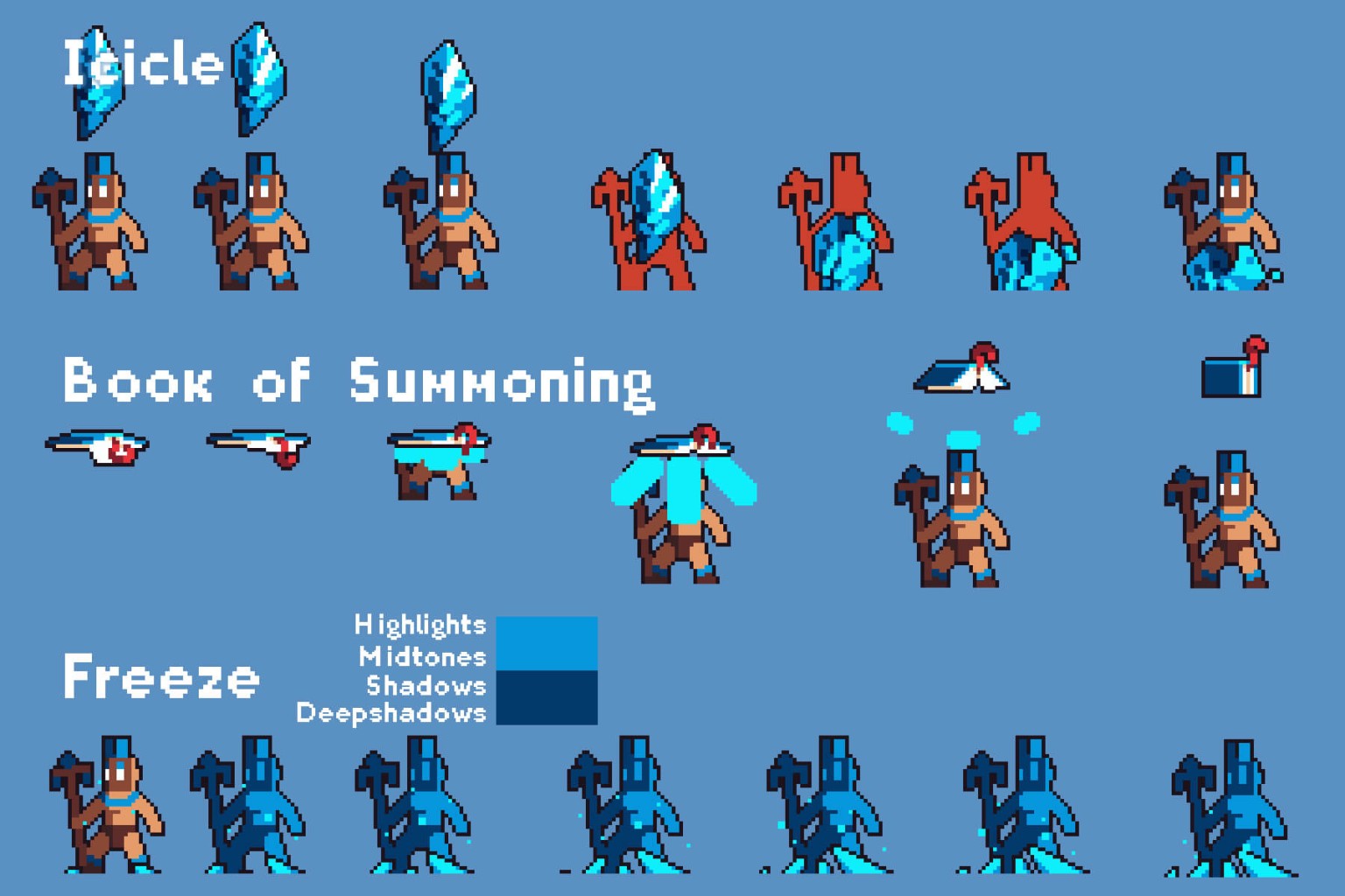 Magic Spells Pixel Art Sprite Pack Download - CraftPix.net