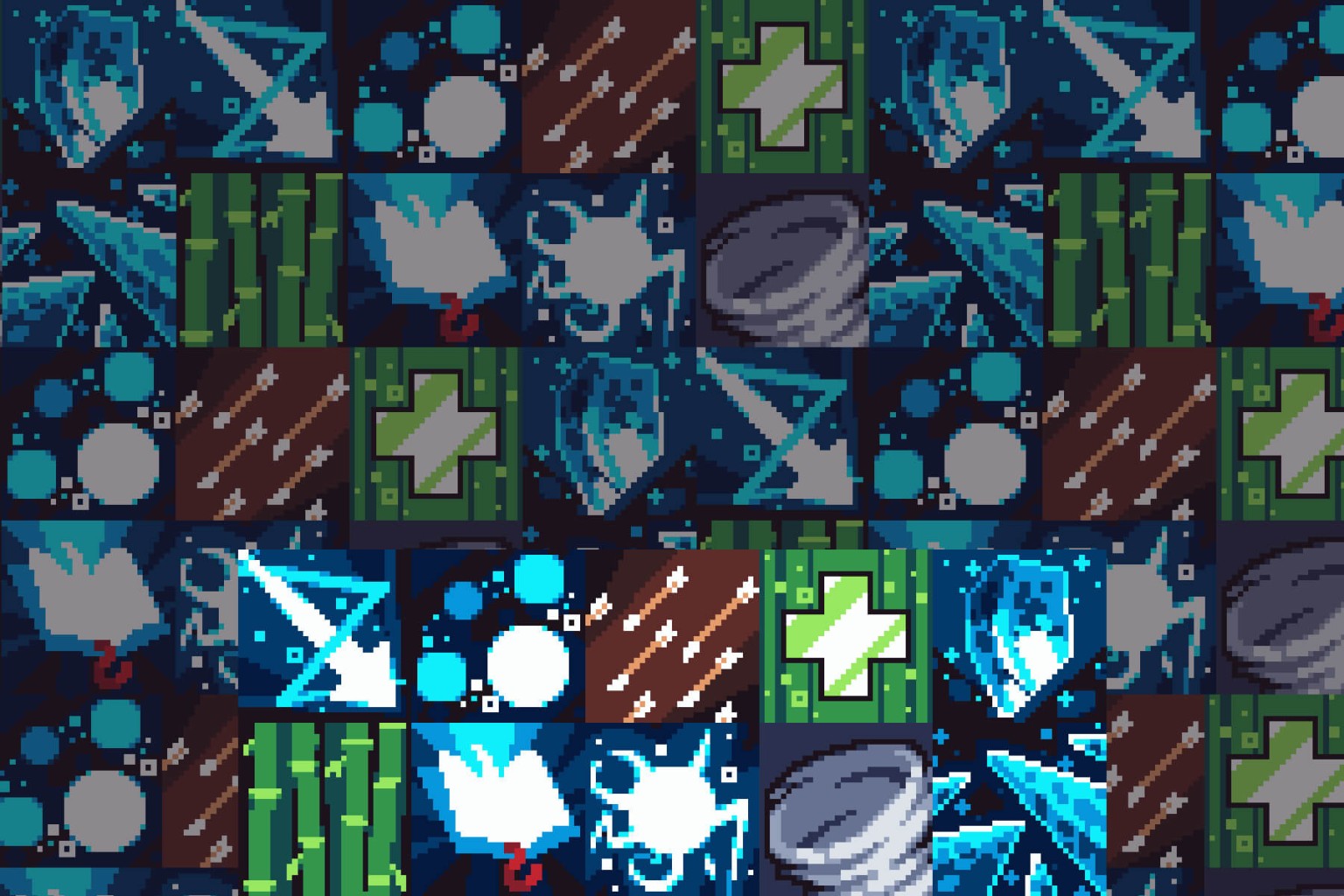 Magic Spells Pixel Art Sprite Pack Download - CraftPix.net