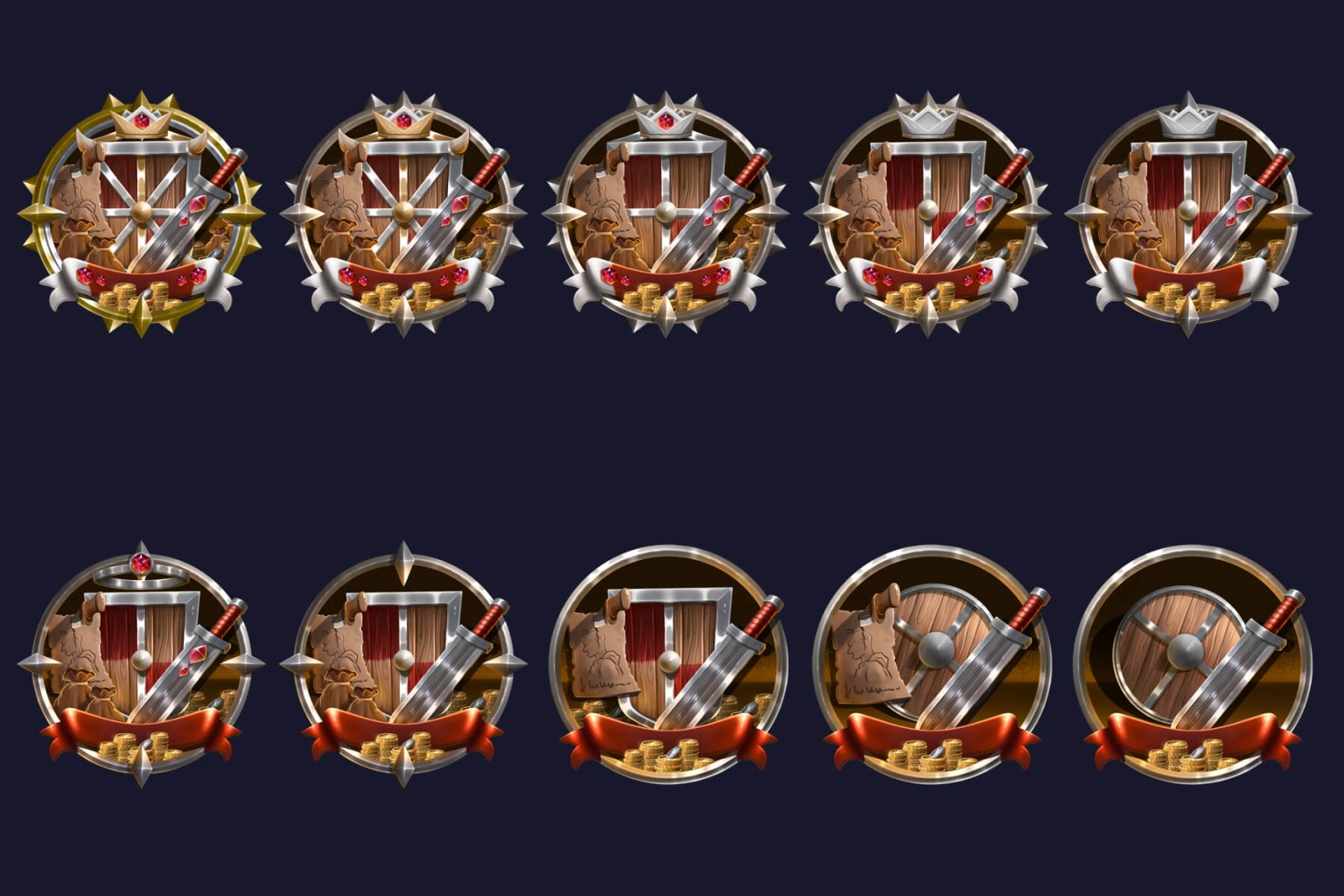 Quest Achievements RPG Icon Pack - CraftPix.net