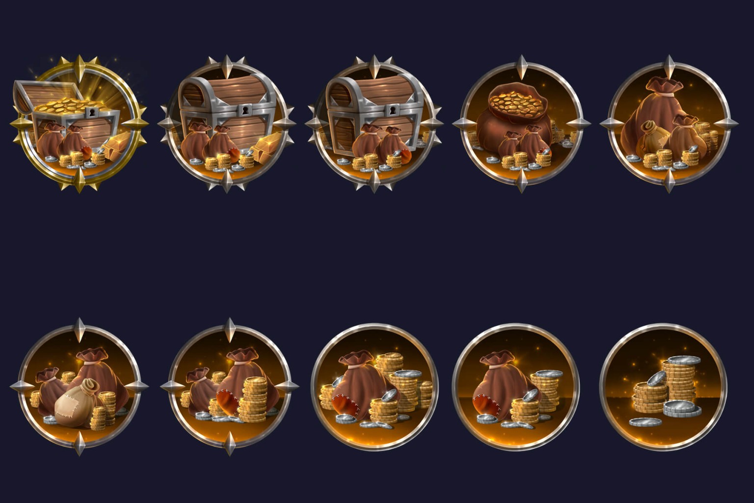 Quest Achievements RPG Icon Pack - CraftPix.net