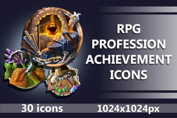 RPG Icons Asset Collection Download - CraftPix.net