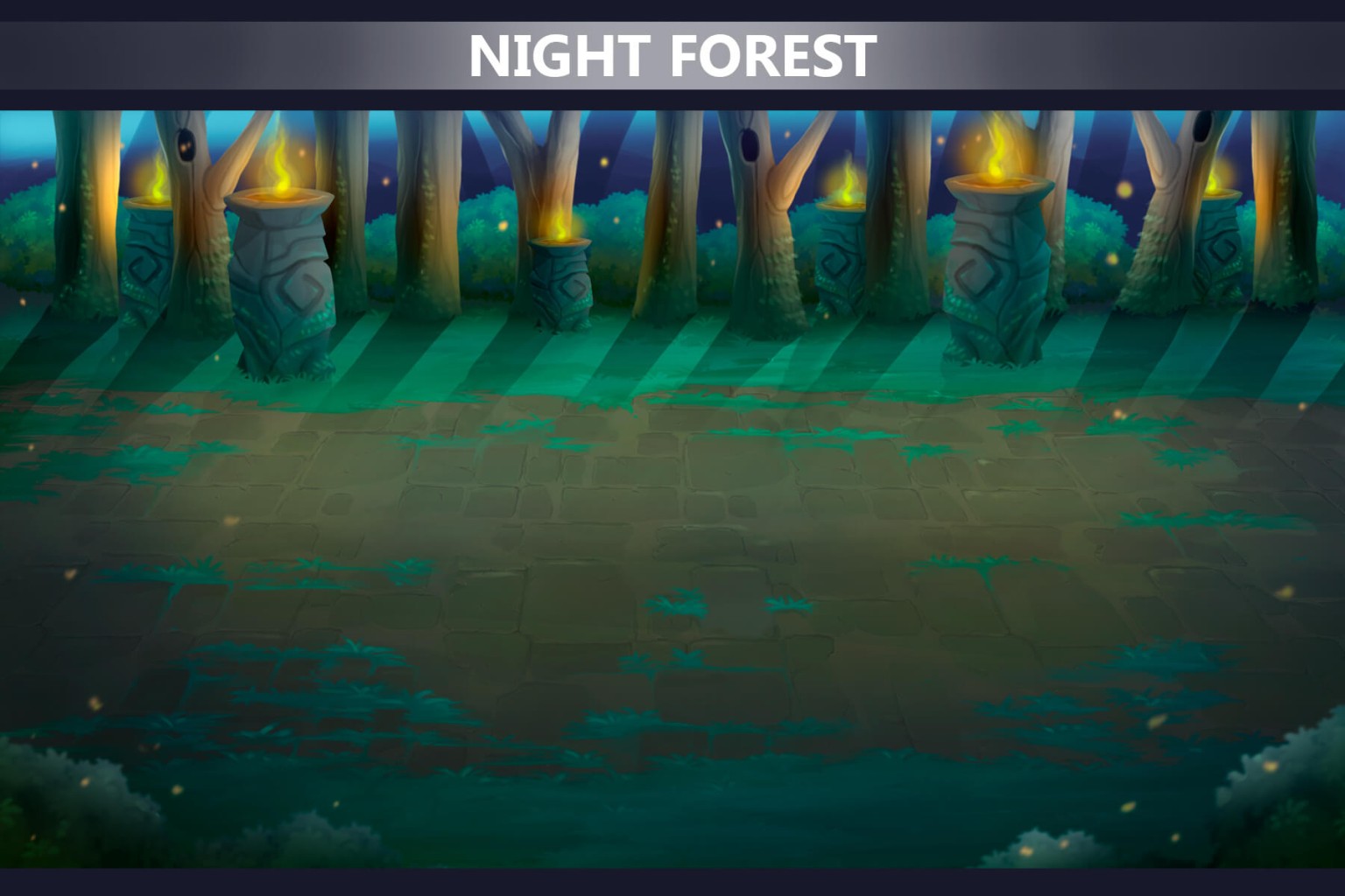 Fantasy Forest Battle Backgrounds Download - CraftPix.net