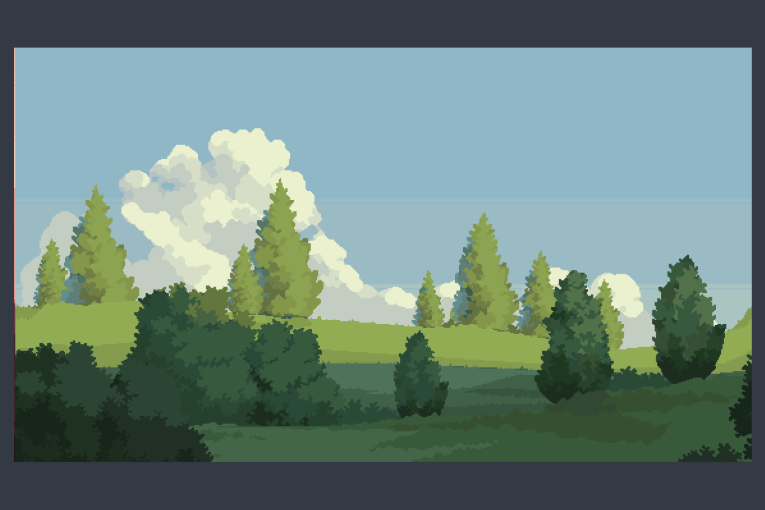 Free Nature Backgrounds Pixel Art Download - CraftPix.net