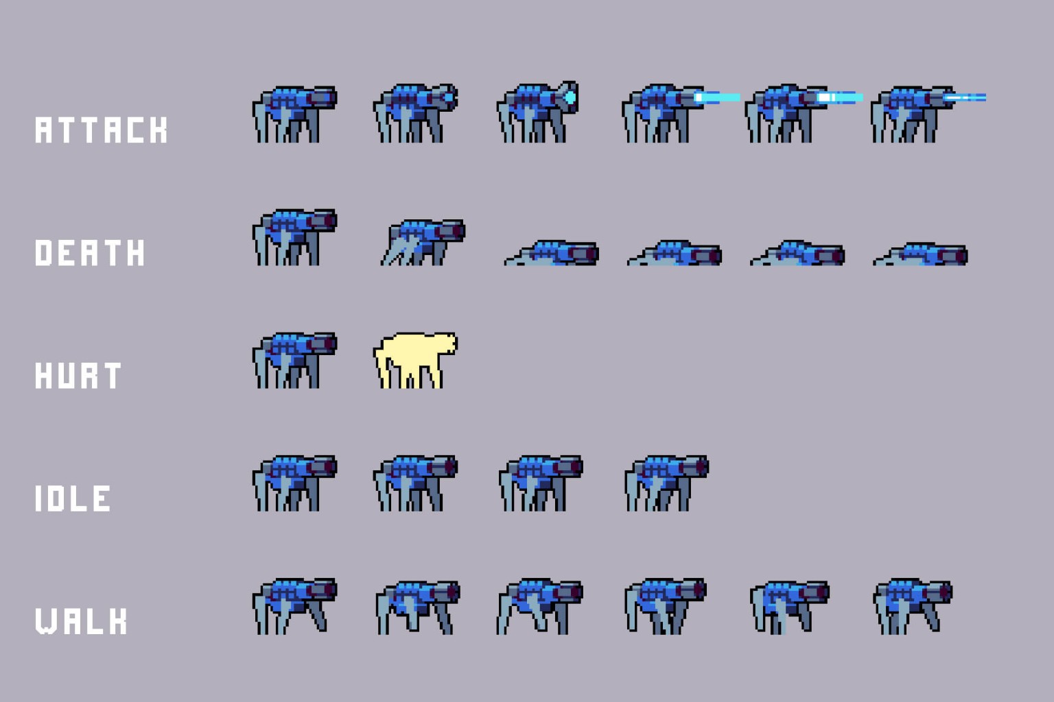 Prison Wardens Pixel Art Character Pack - CraftPix.net