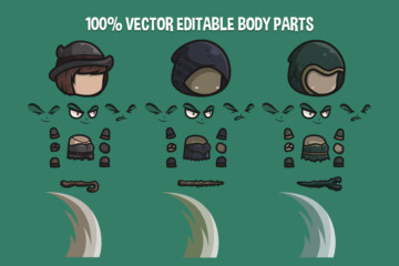 Witch Chibi Character Sprites Download - CraftPix.net