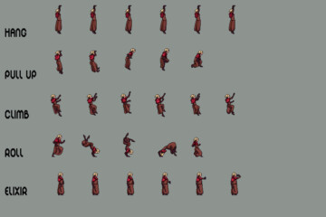 Wizard Pixel Art Sprites Pack 2 Download - CraftPix.net