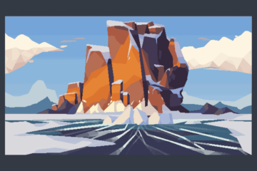 Free Winter Backgrounds Pixel Art Download - CraftPix.net