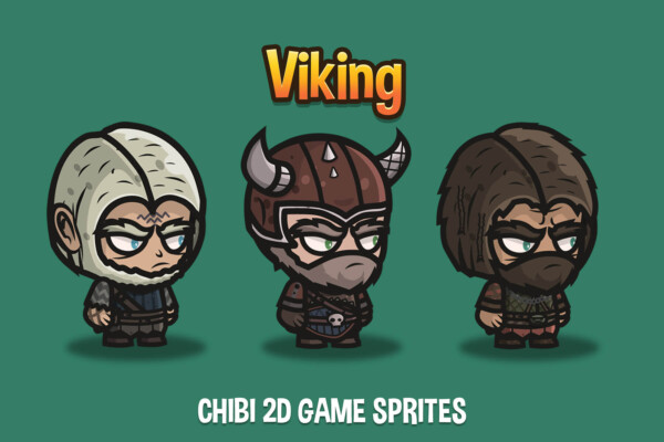 Chibi Game Character Sprites Collection - CraftPix.net