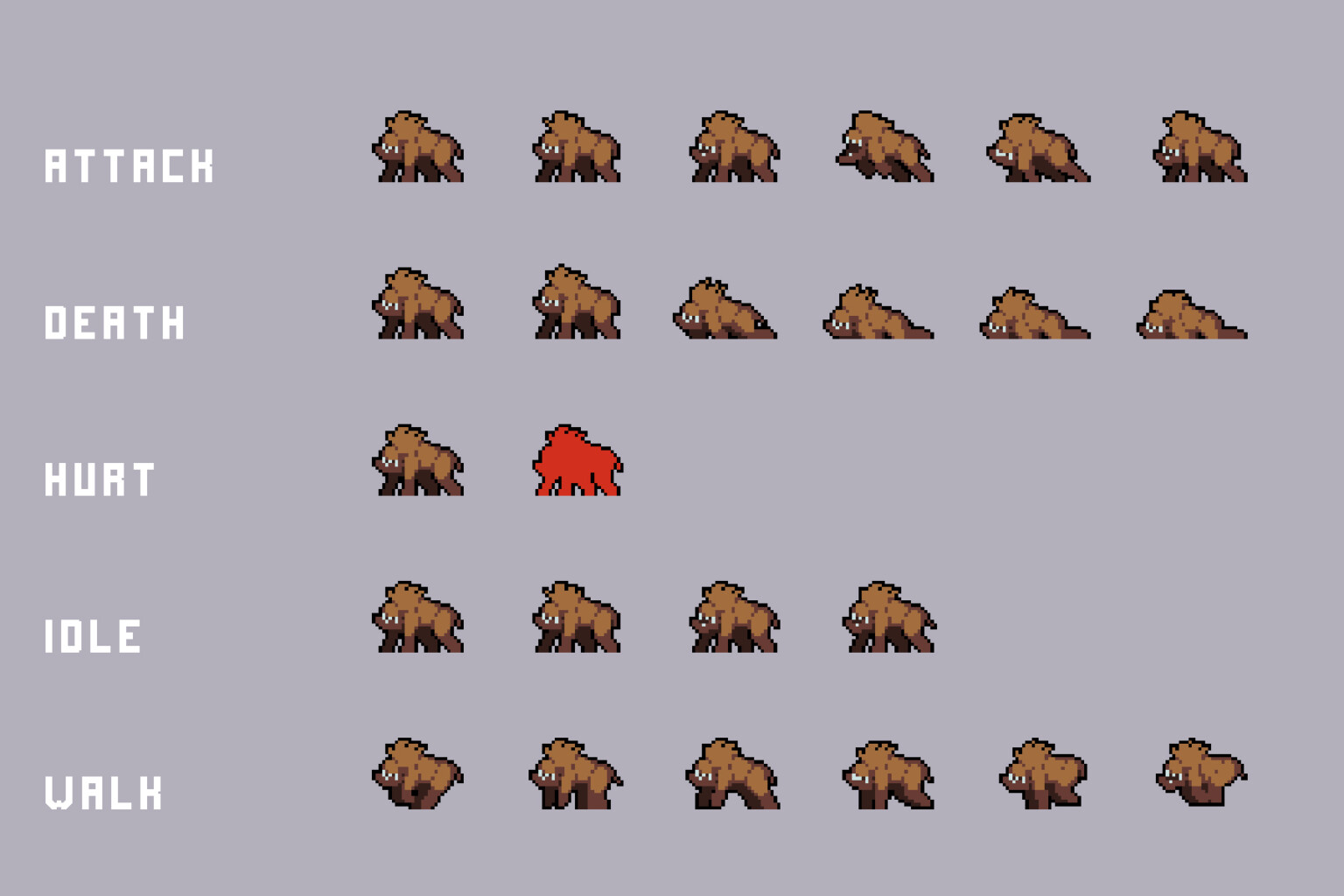 Enemies from Exclusion Zone Pixel Art Sprite Pack - CraftPix.net