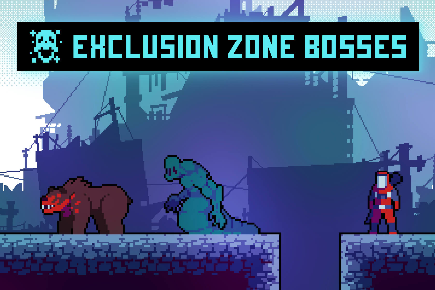 Monsters from the Exclusion Zone Pixel Art - CraftPix.net