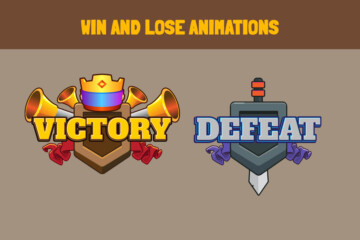 Win and Lose Animate Asset Download Pack - CraftPix.net