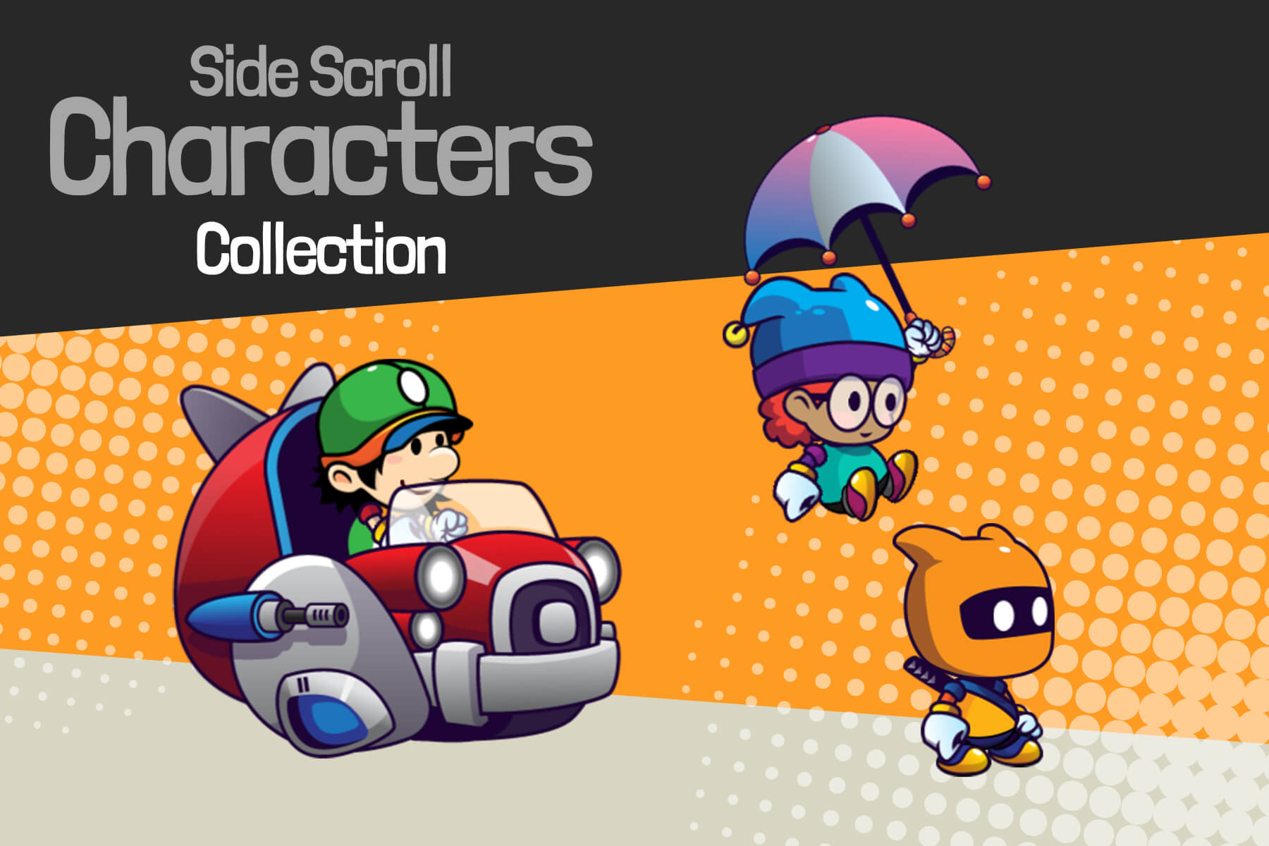 Side Scroll Character Sprites Download - CraftPix.net