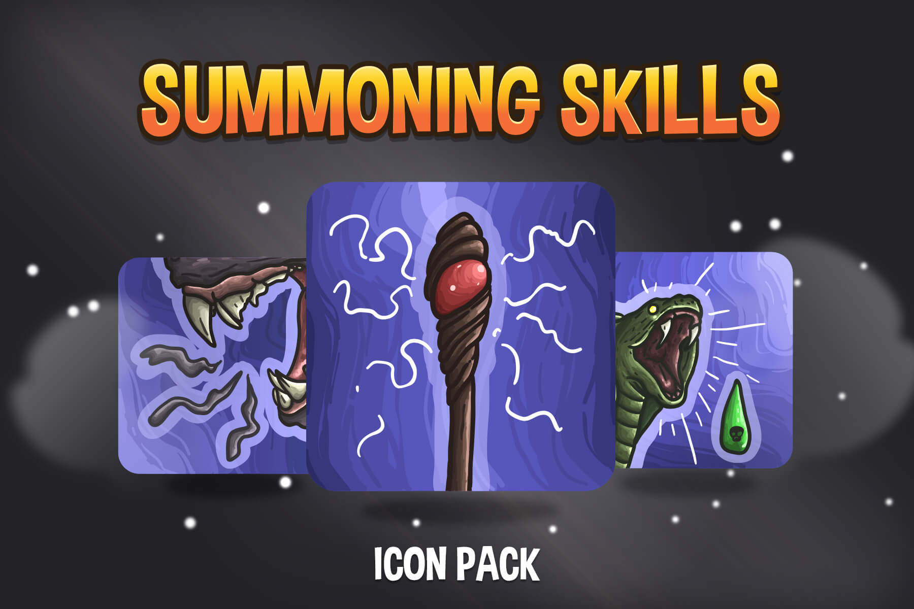 Summoning Skills Icon Pack Download - CraftPix.net