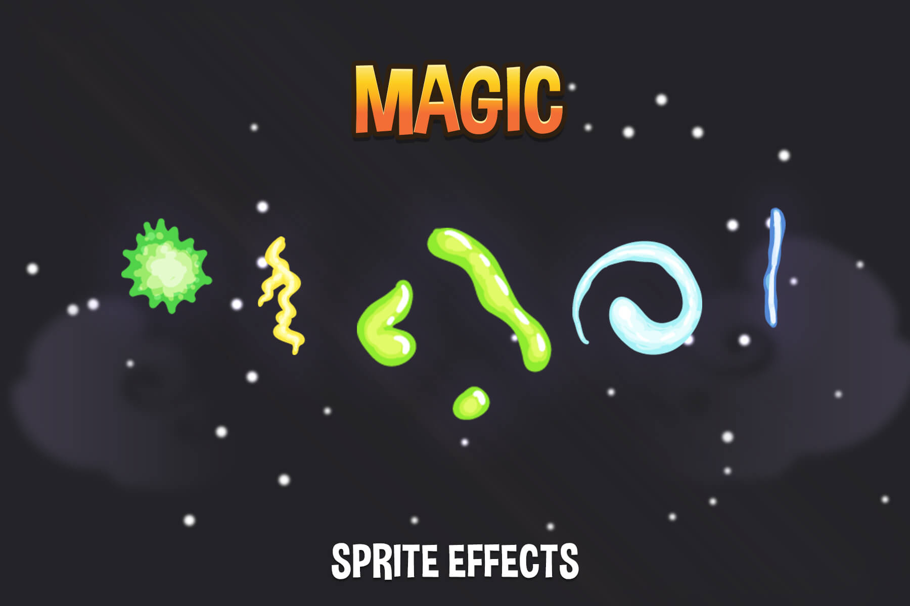 Magic Sprite Effects Vector Pack Download - CraftPix.net