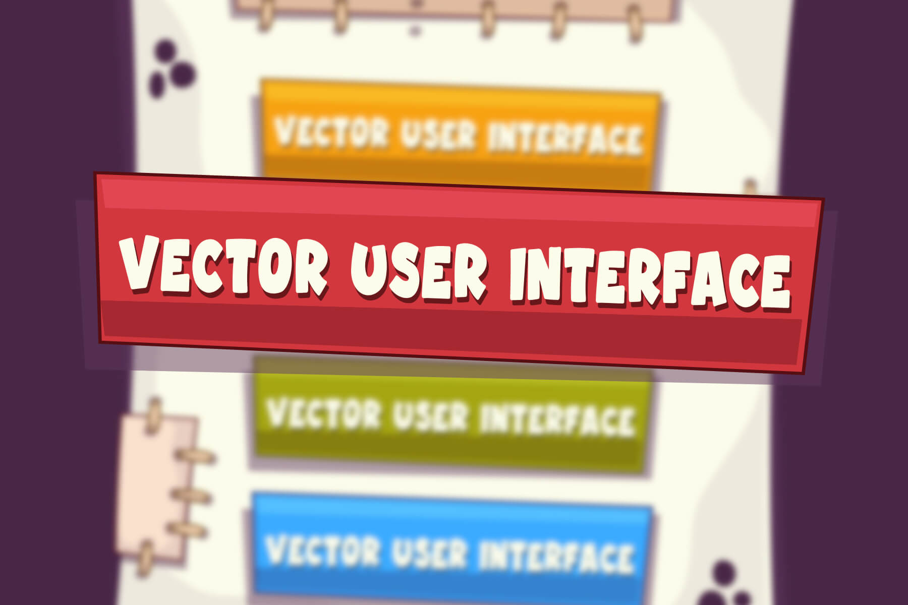 Game UI Vector Buttons and Icons Download - CraftPix.net