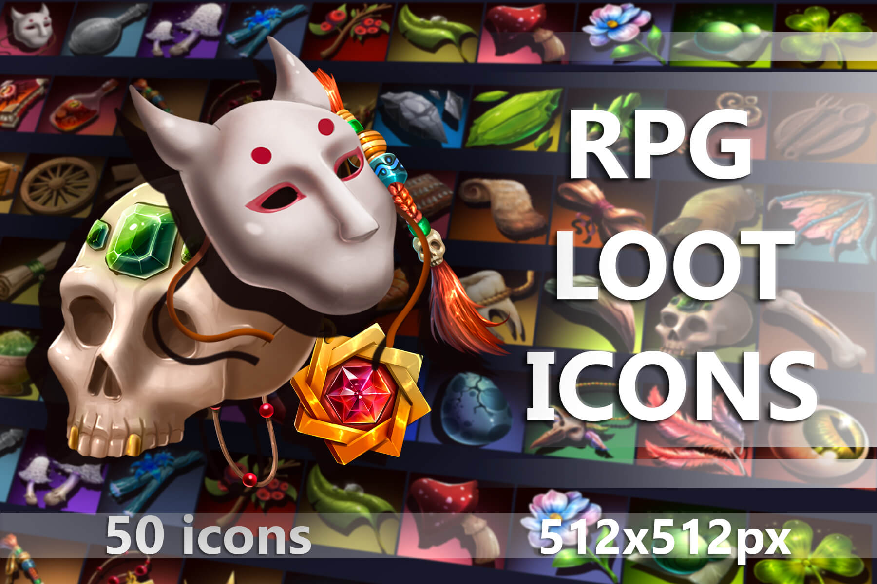 High-quality RPG Loot Icons Download - CraftPix.net