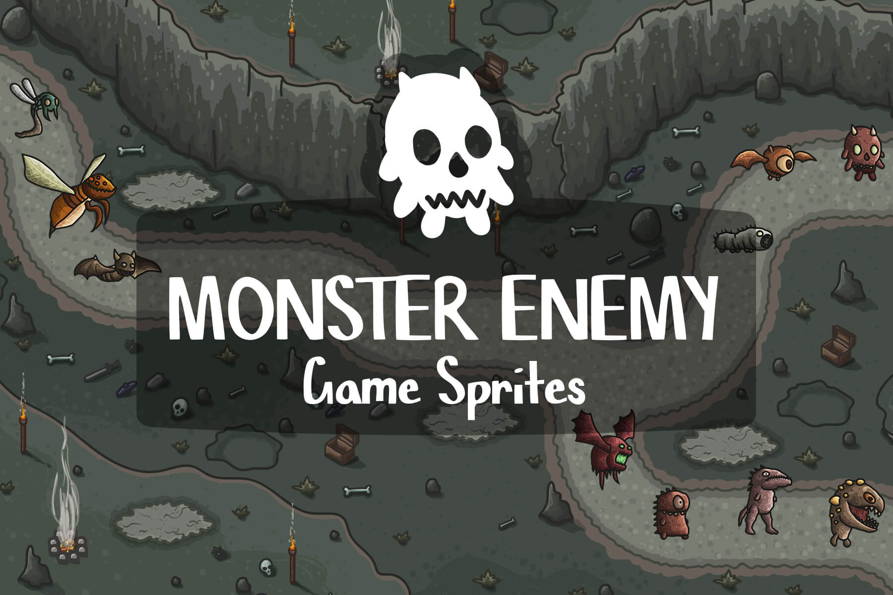Free Monster Enemy Sprites for Tower Defense - CraftPix.net