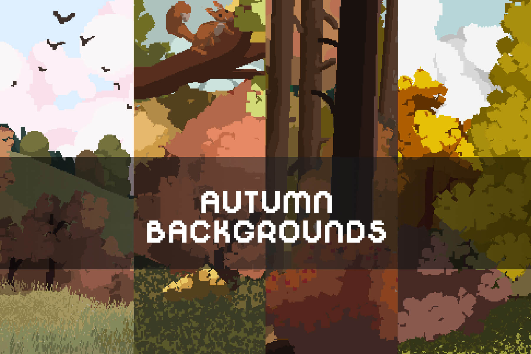 Free Autumn Pixel Backgrounds for Game - CraftPix.net