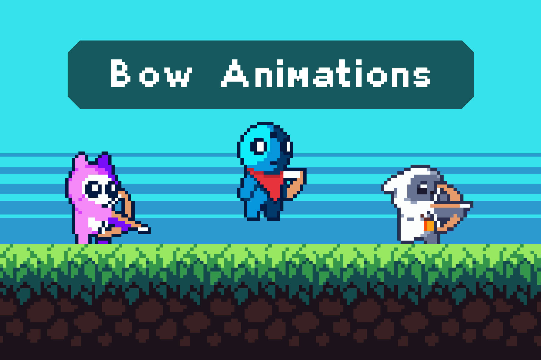 Free Tiny Pixel Hero Sprites with Bow Attacks - CraftPix.net