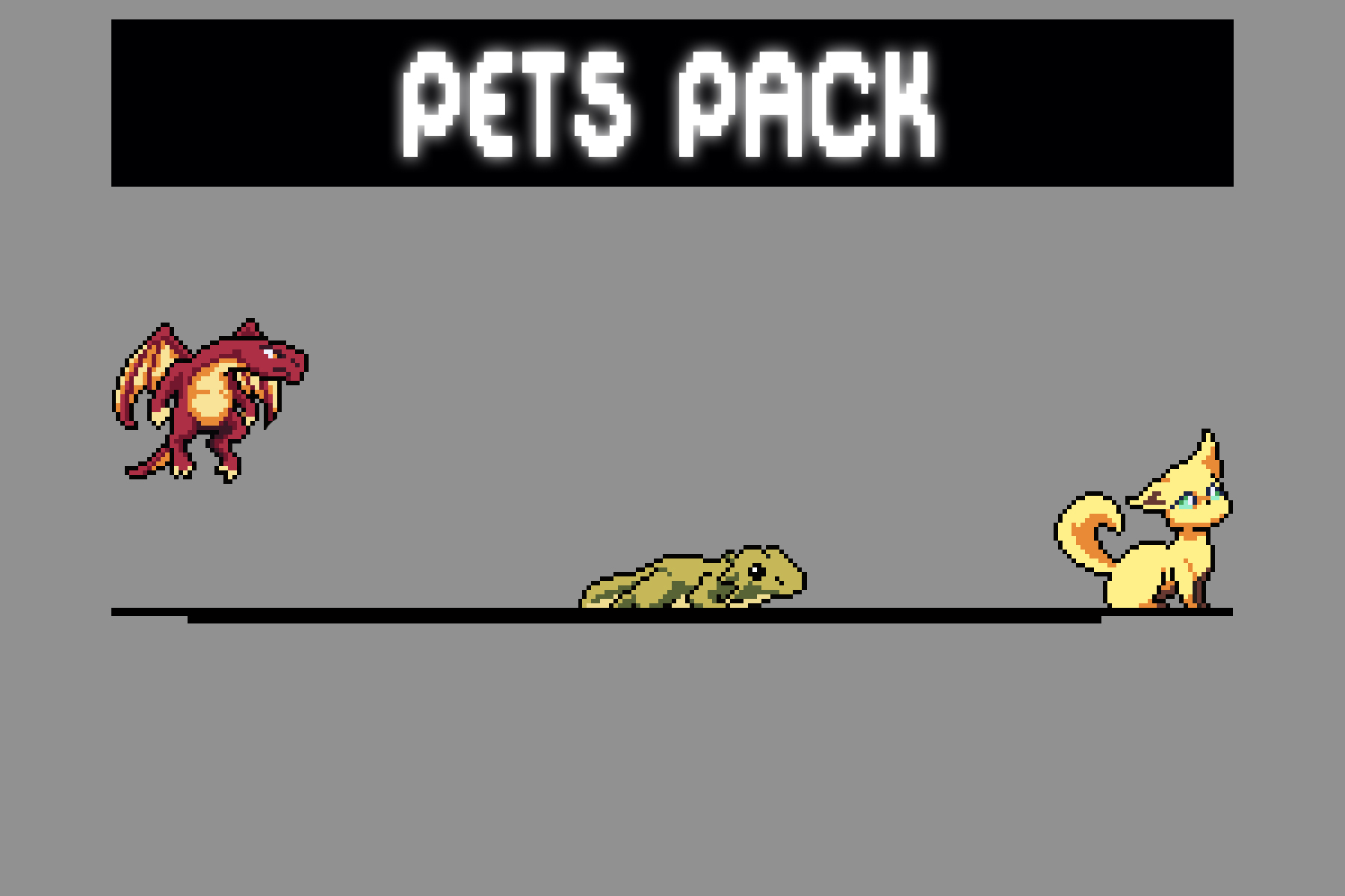 Pet Pixel Art Character Sprite Sheets - CraftPix.net