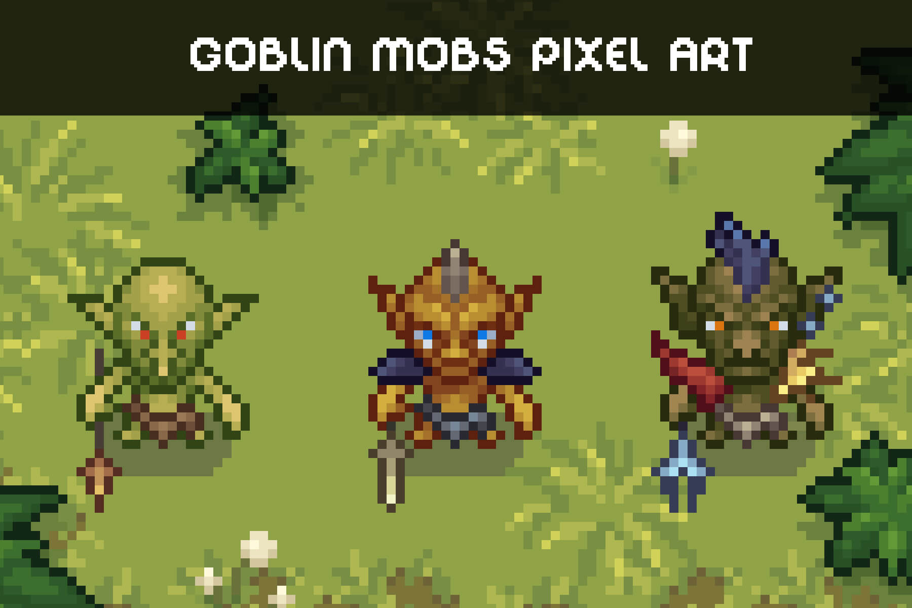 Goblin Pixel Art Character Sprite Pack - CraftPix.net
