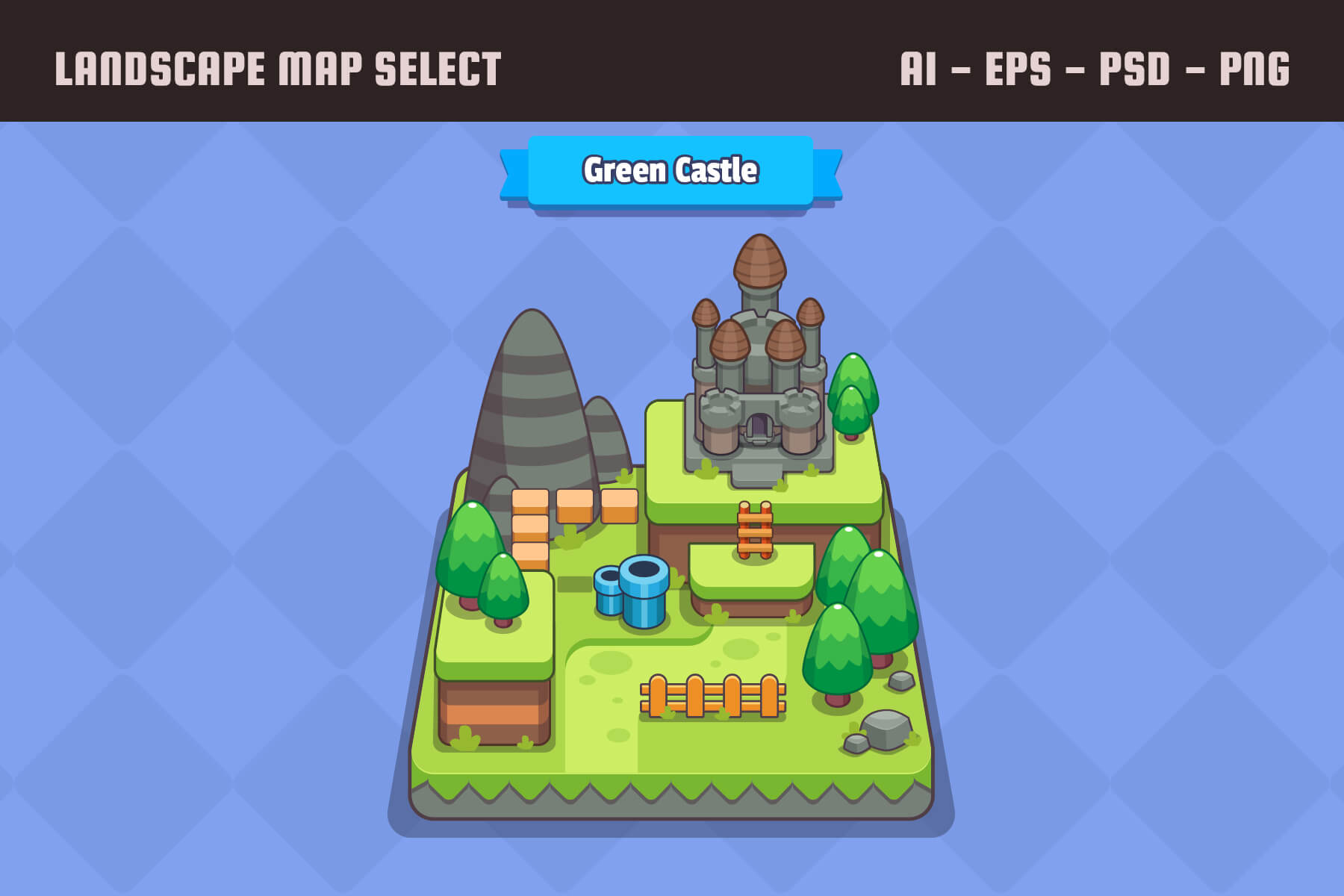 Level Selections Asset Pack Download - CraftPix.net