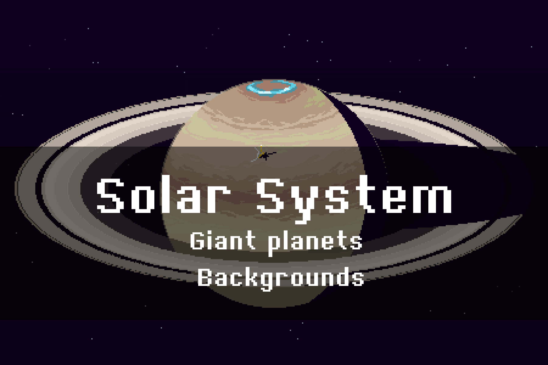 Free Planets in Space Pixel Game Background Pack - CraftPix.net