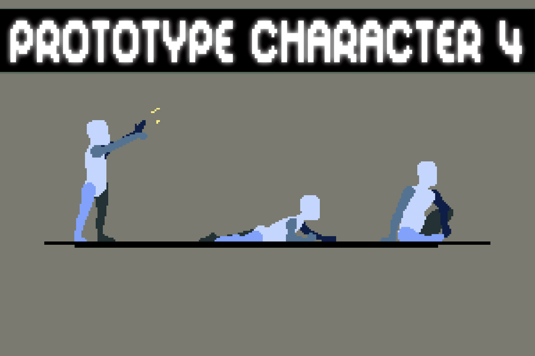 Single Pixel Prototype Character Sprite Pack 4 - CraftPix.net