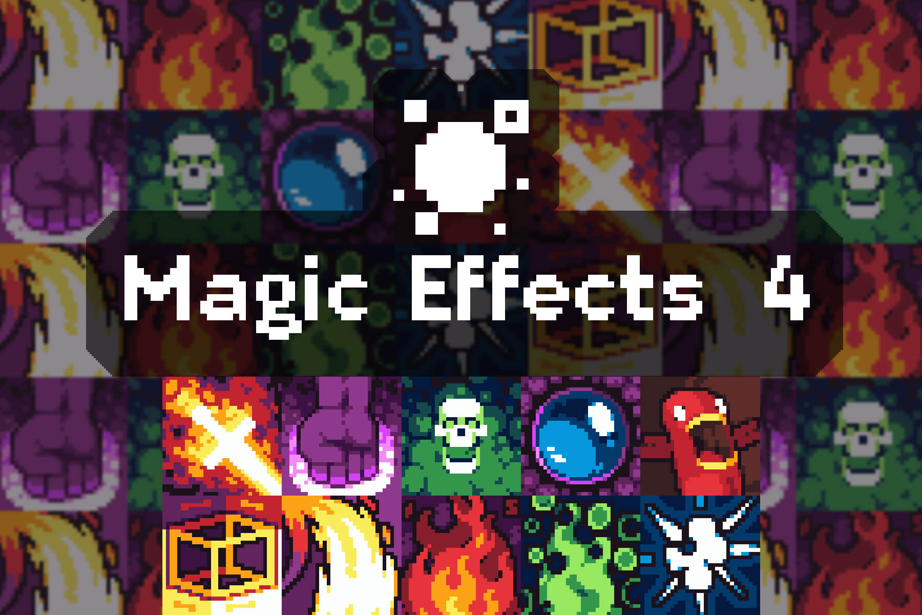 Magic Effects Pixel Art Asset Pack 4 - CraftPix.net