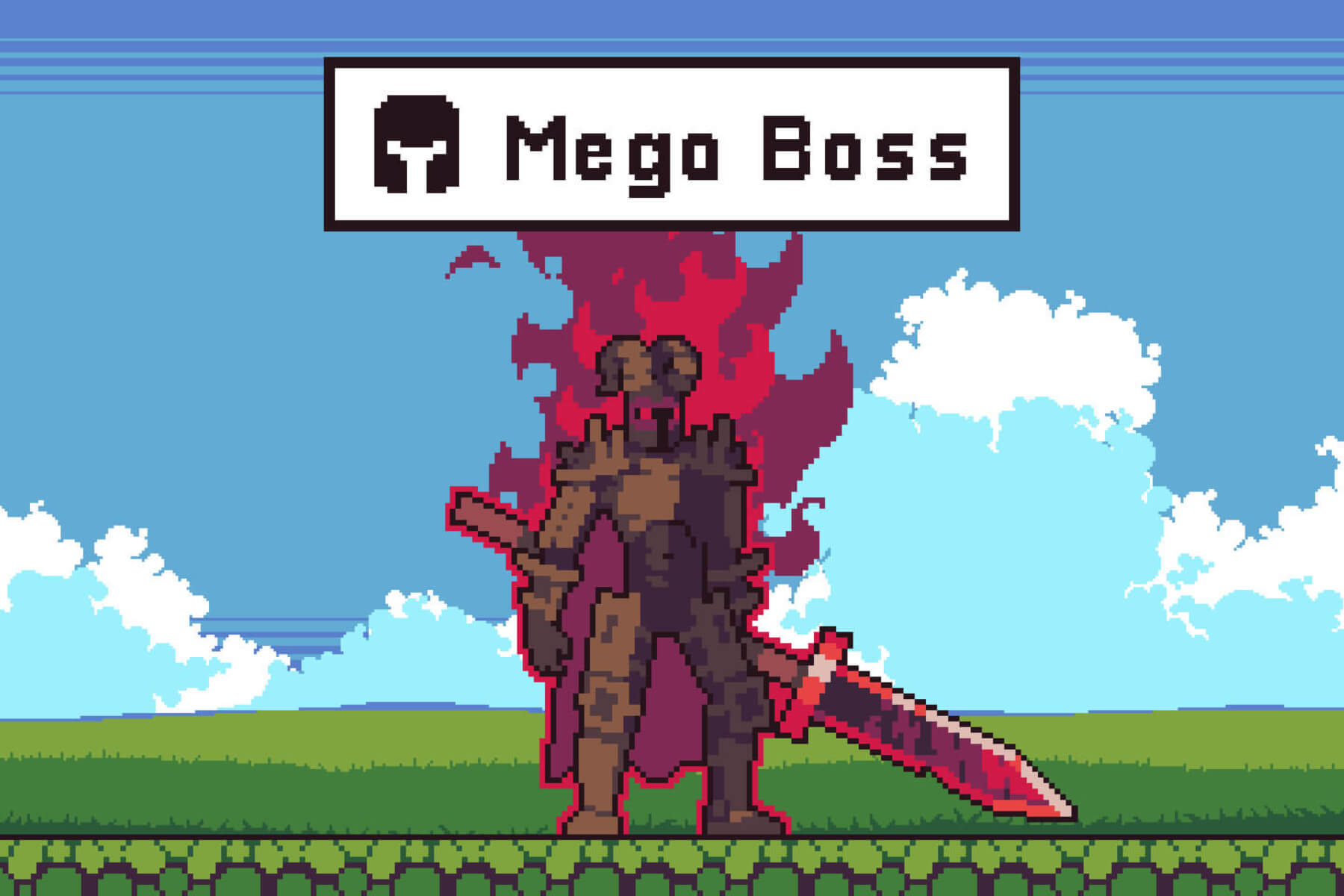Mega Boss for Pixel Platformer Character Pack - CraftPix.net