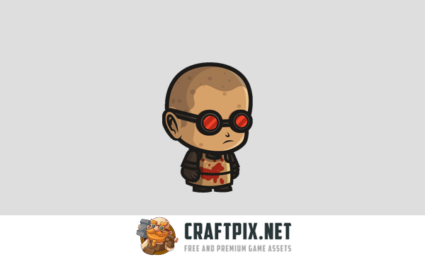 Free Bloody Alchemist Chibi Character Sprites - CraftPix.net